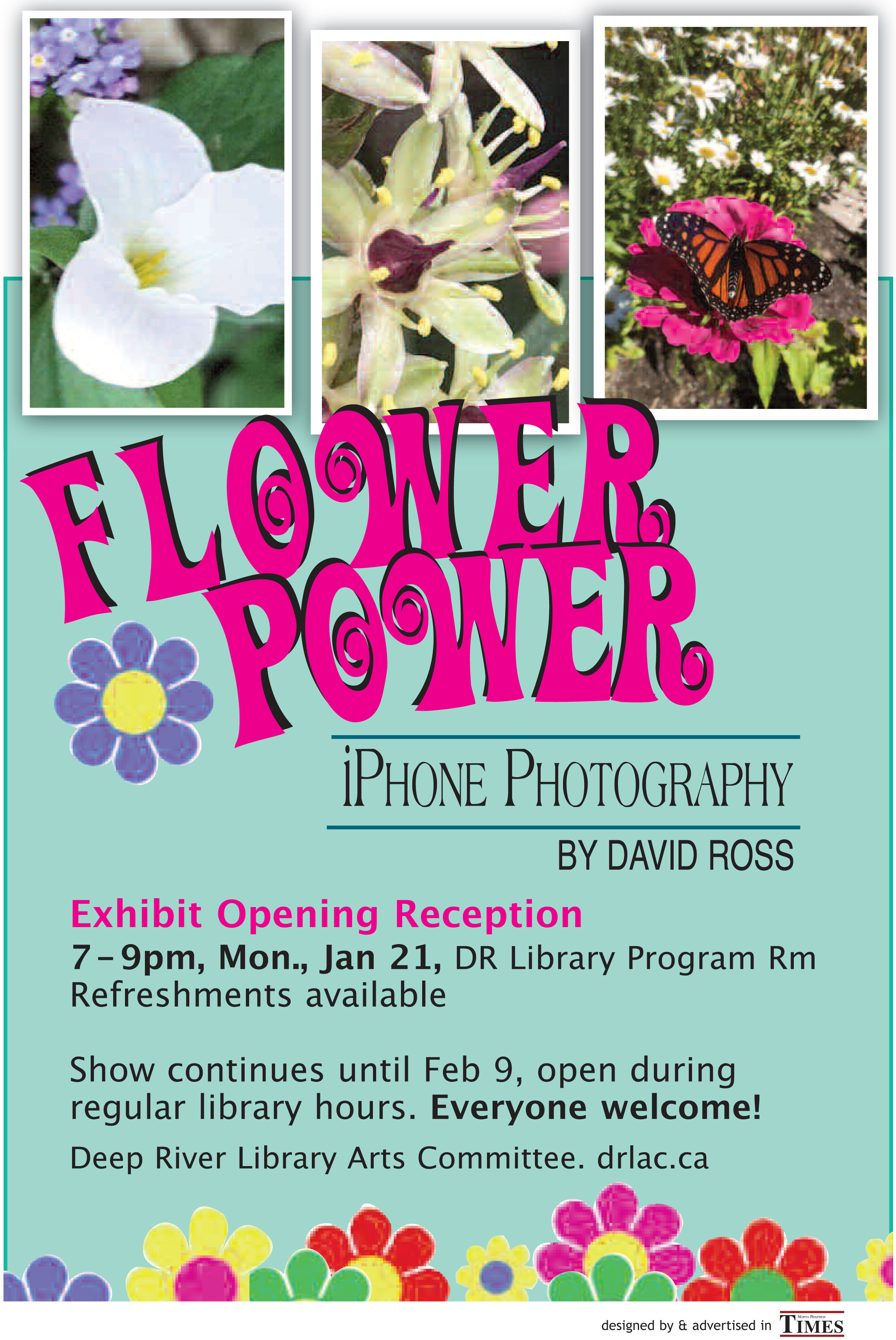 Flower Power | Deep River Library Arts Committee